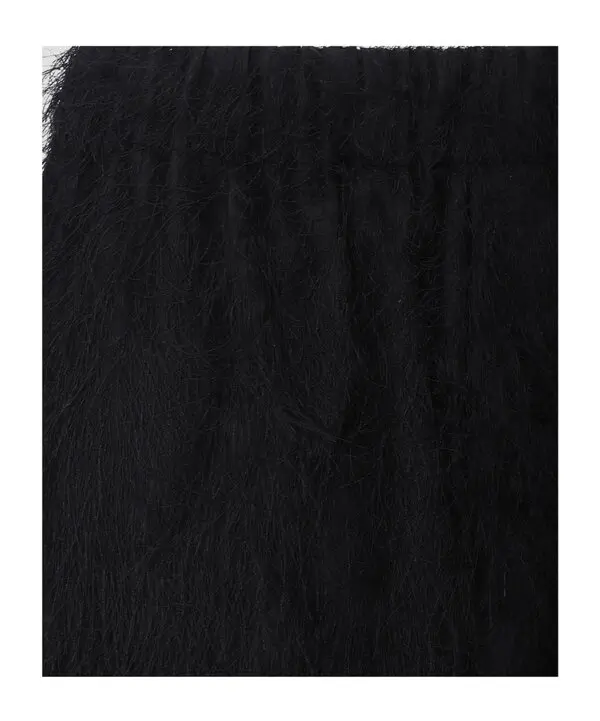 THE FRANKIE SHOP Fringed Trousers - Black