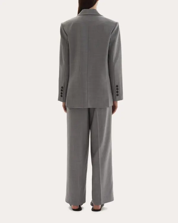 JOAEN Ila Wool Peaked Lapel Blazer