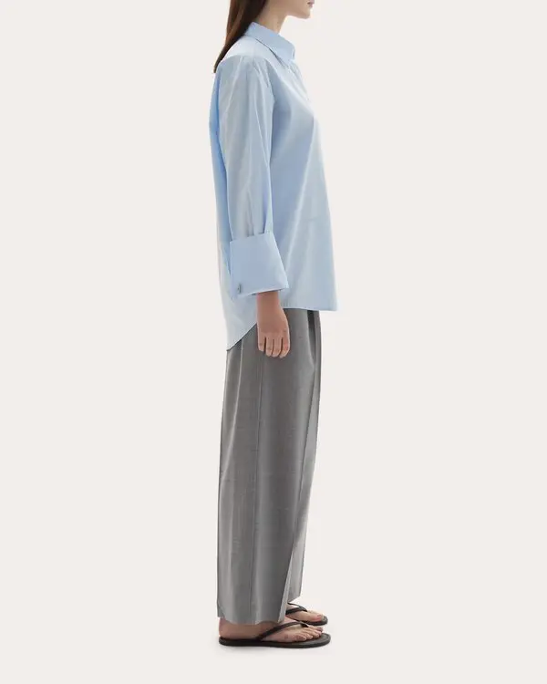 JOAEN Lowell Italian Cotton Button-up Top