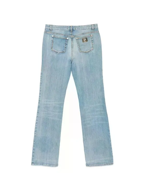 Roberto Cavalli 2000s Logo Plaque Jeans