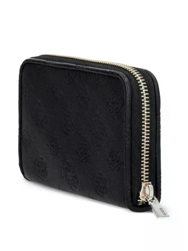 Guess Anise Logo-embossed Zip-around Wallet
