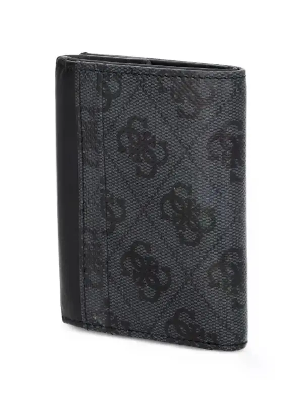 Guess Milano Monogram-print Logo-plaque Wallet