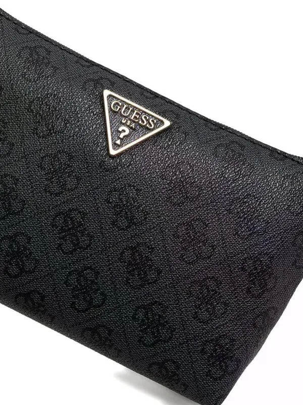 Guess Laurel Monogram Pouch - Black