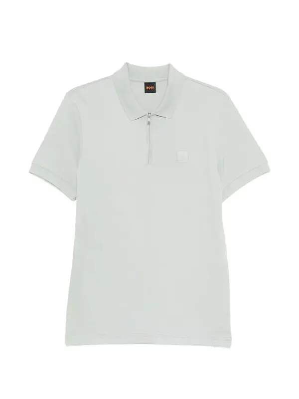BOSS Zip Detail Polo Shirt
