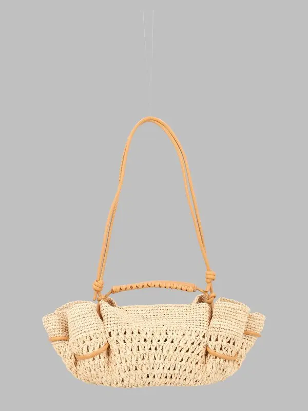 Hereu Arta Mini Raffia Crochet Bag