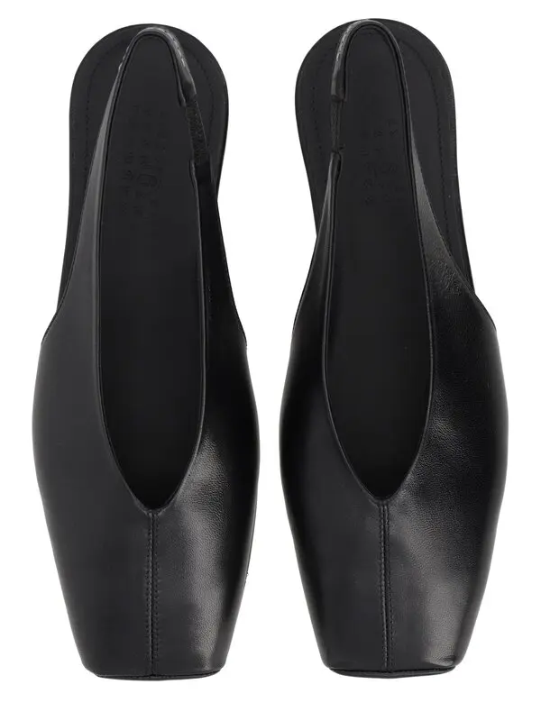 MAISON MARGIELA Ballerina Slingback In Leather