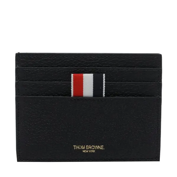 Thom Browne Logo Single Card Holder