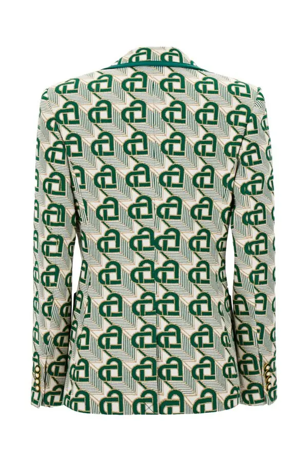 Casablanca Printed Blazer