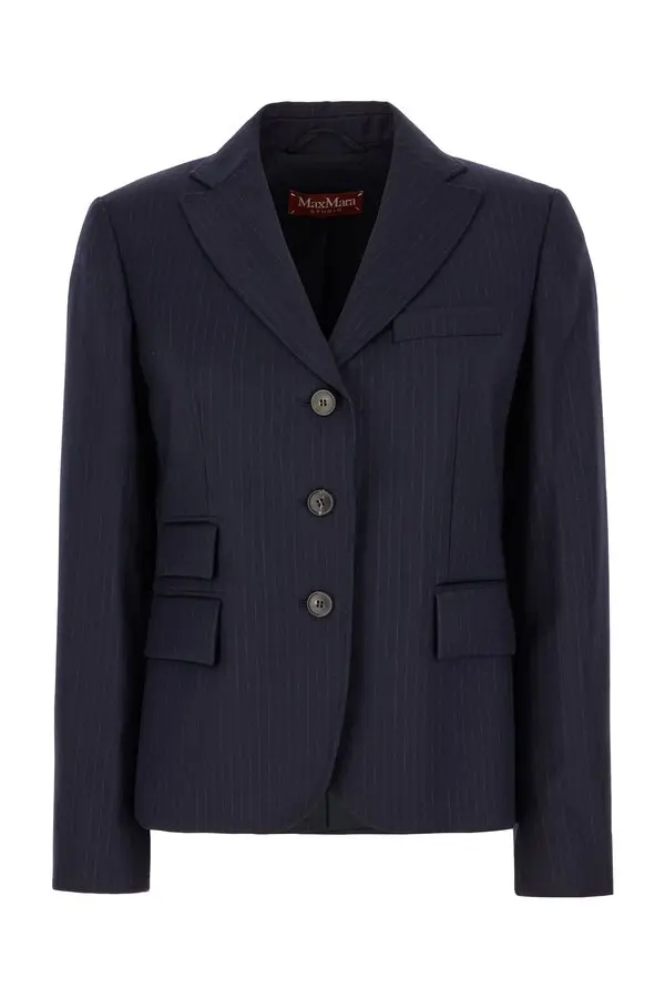 Max Mara Pinstripe Blazer - Multicolor