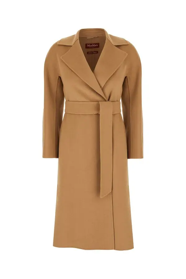 Max Mara Tailored Belted Coat