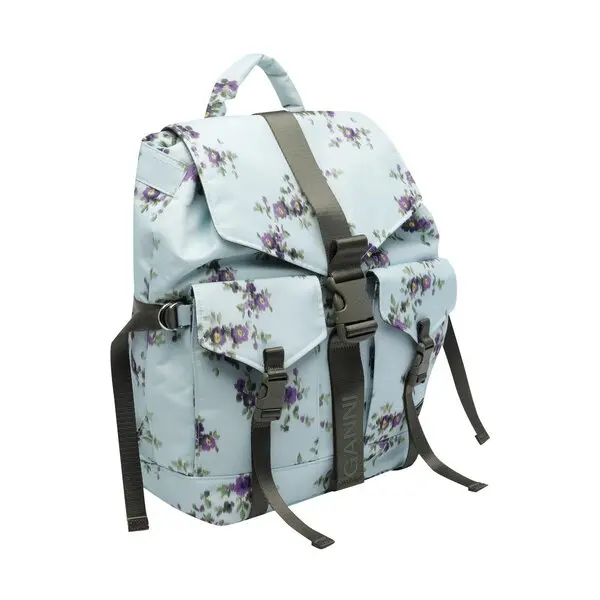 GANNI Re-tech Printed Backpack