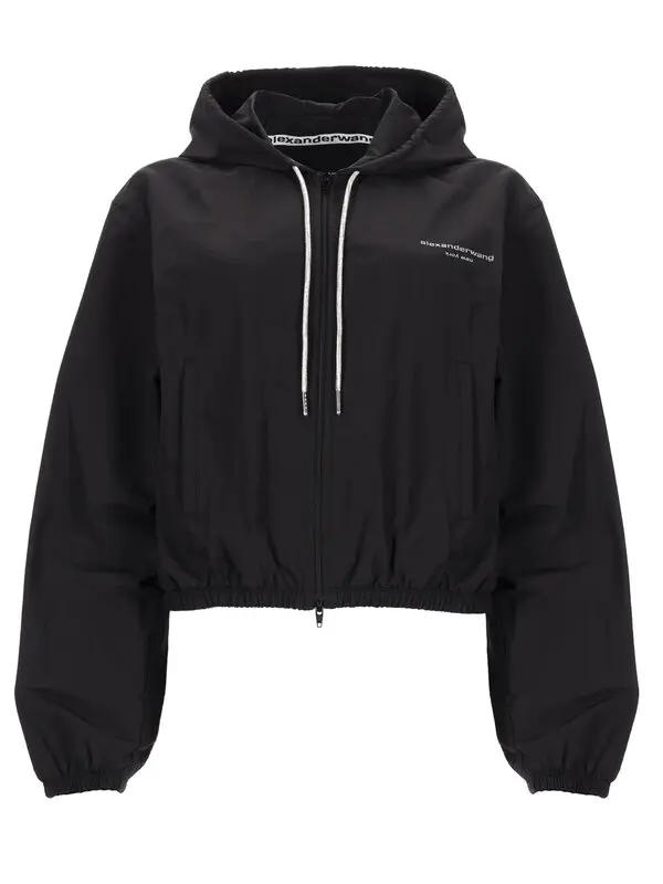 Alexander Wang Hooded Jacket With Logo