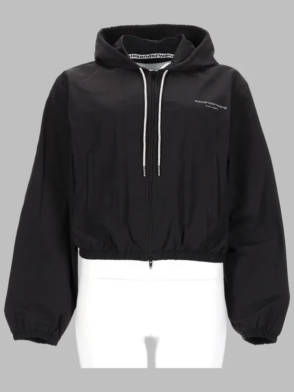 Alexander Wang Hooded Jacket With Logo