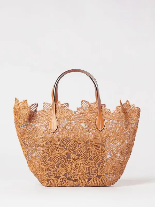 Ermanno Scervino Leather Tote Bag - Brown