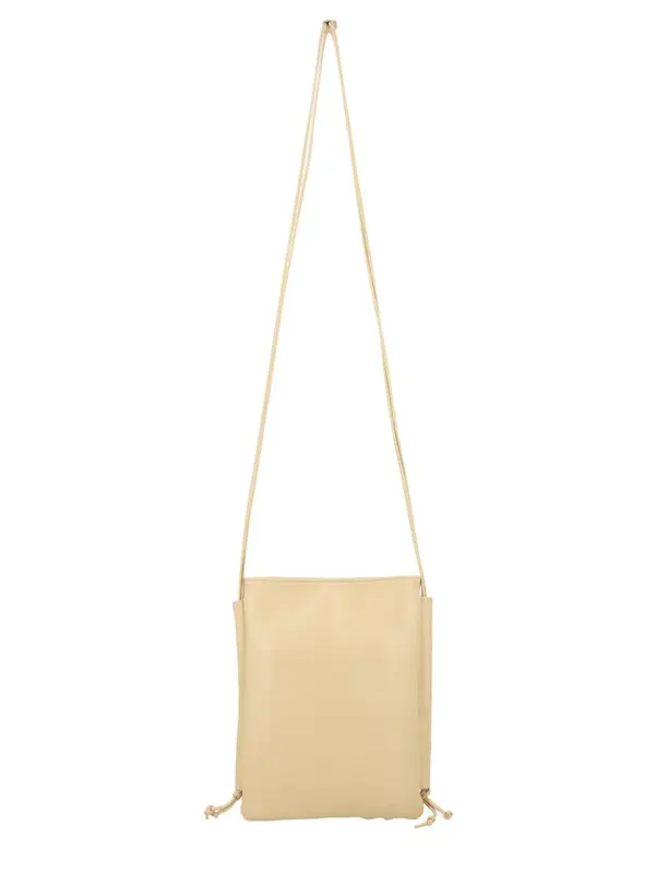 Hereu Trena Leather Shoulder Bag - Ivory