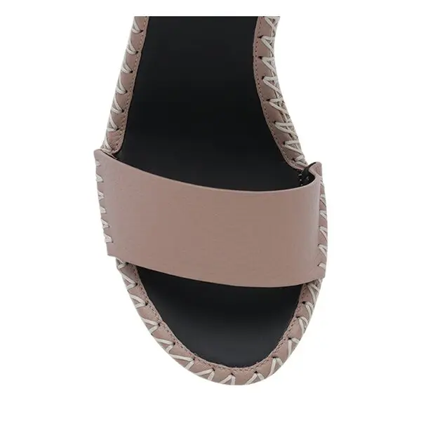 Valentino Garavani Rockstud Double Wedges - Cream