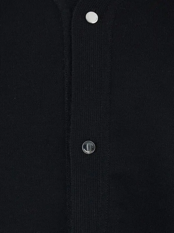 Jacquemus Wool V-neck Cardigan With J Logo - Multicolor