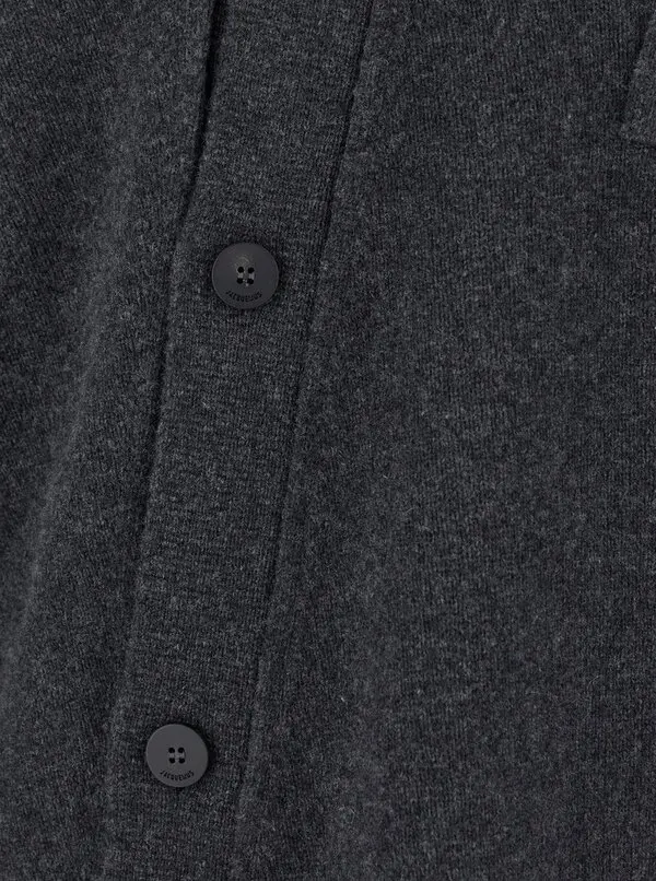 Jacquemus Wool Cardigan With Asymmetrical Design