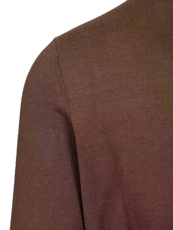 AL DUCA D’AOSTA 1902 Ribbed-trim Long-sleeve T-shirt