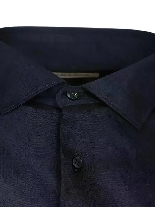 Al Duca D'aosta Mother-of-pearl Button Shirt