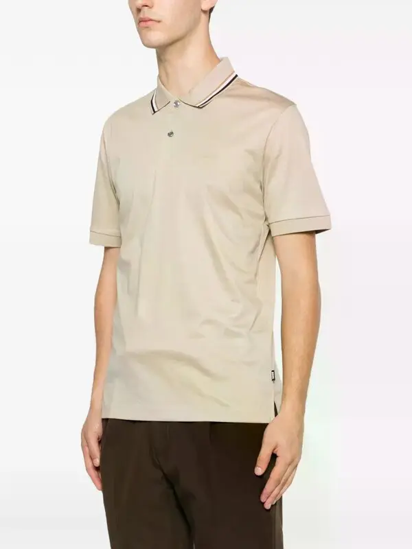 BOSS Penrose 38 Tipped-collar Polo Shirt