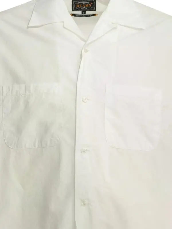 BEAMS Patch-pocket Short-sleeve Shirt