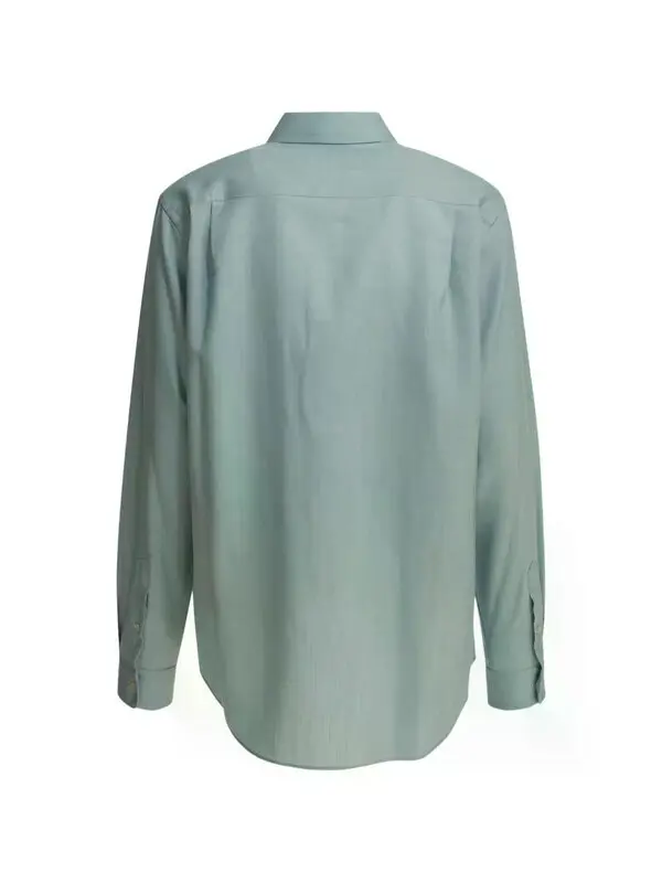 Auralee Wool Flap-pocket Coat