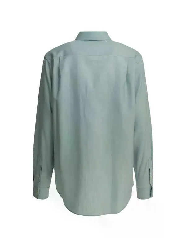 Auralee Wool Flap-pocket Coat