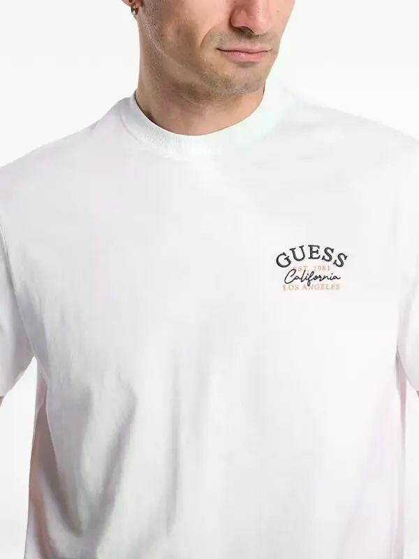 Guess Los Angeles Graphic-print Crew-neck T-shirt