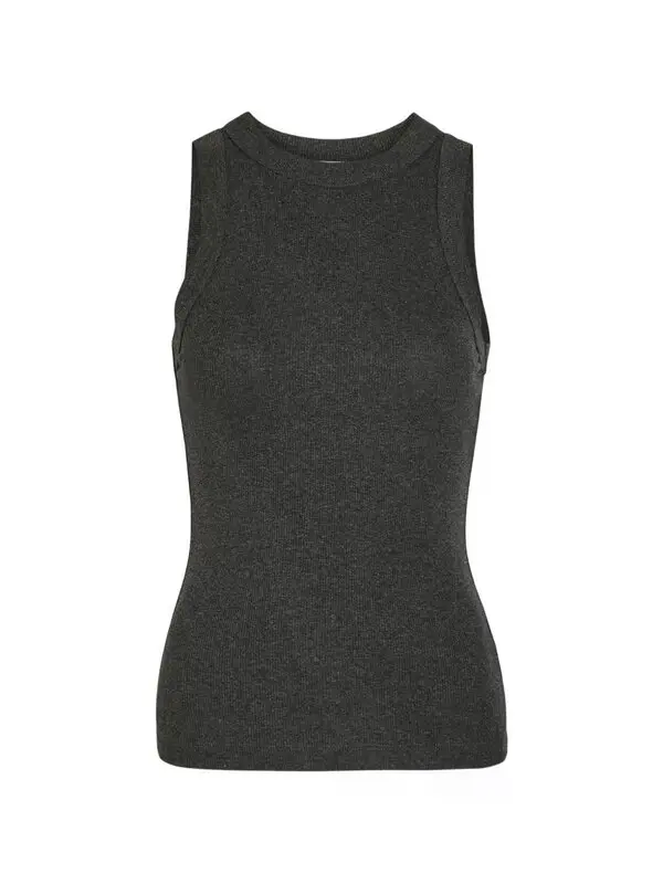 AGOLDE Leigh Ribbed-knit Tank Top