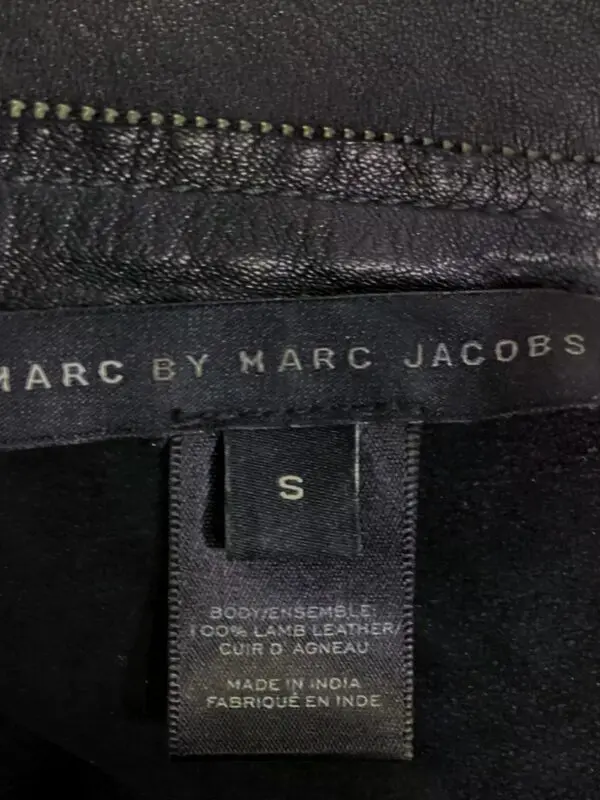 Marc Jacobs Sleeveless Leather Blouse