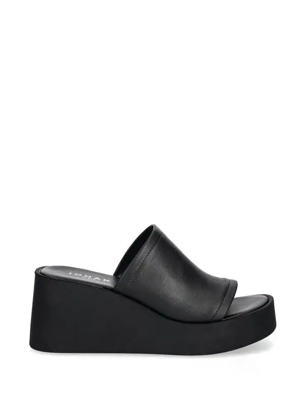 JONAK PARIS Eugene Wedge-heel Platform Sandals - Black