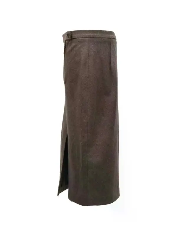 Brunello Cucinelli Zip-fastening Midi Skirt