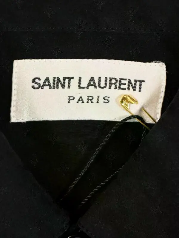 Saint Laurent Textured Cotton Shirt
