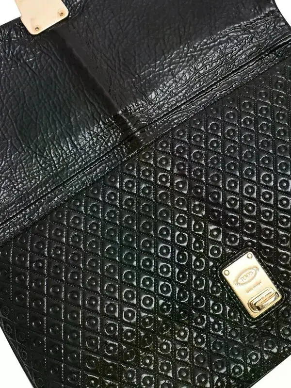 TOD'S Patent Leather Clutch Bag