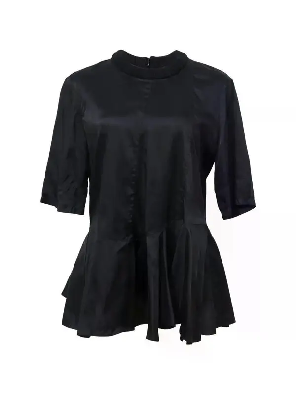 Marni Peplum Hem Blouse
