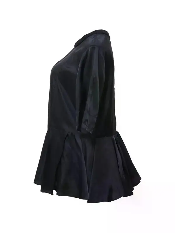 Marni Peplum Hem Blouse