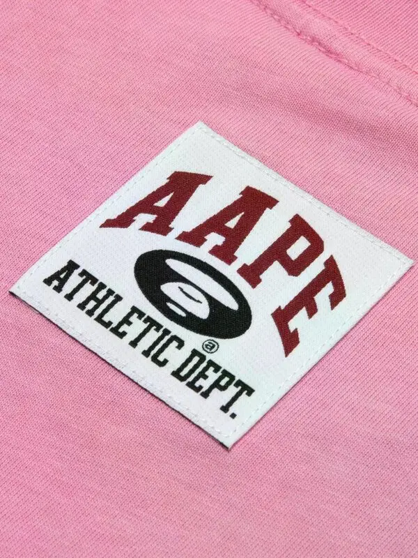 AAPE BY *A BATHING APE Moonface Camo-print T-shirt