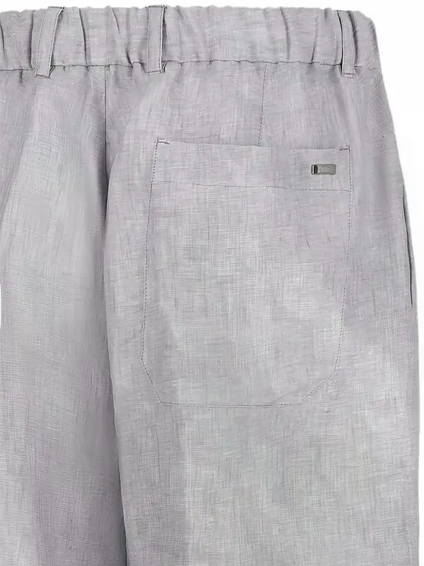Herno Pleated Turn-up Shorts