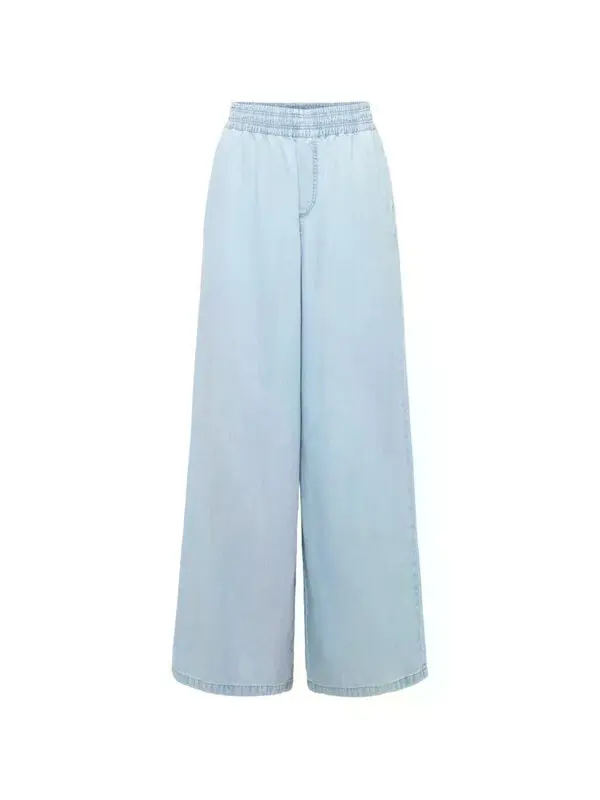 DRYKORN Elasticated-waistband Wide-leg Jeans - Blue