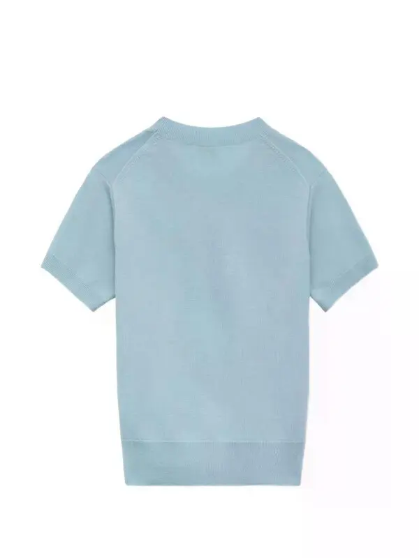 Kenzo Embroidered Logo Short-sleeved Sweater