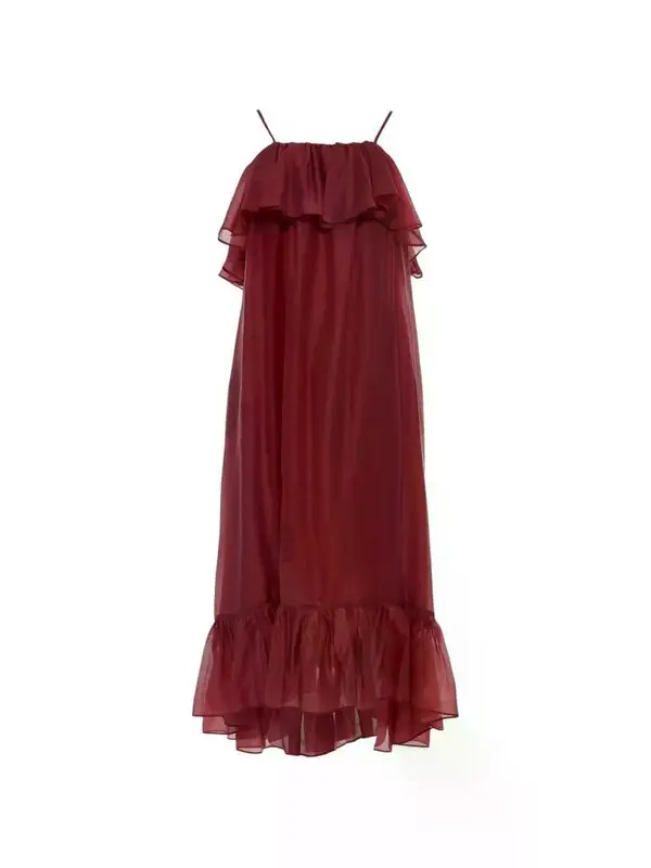 Devotion Twins Aura Maxi Dress - Red