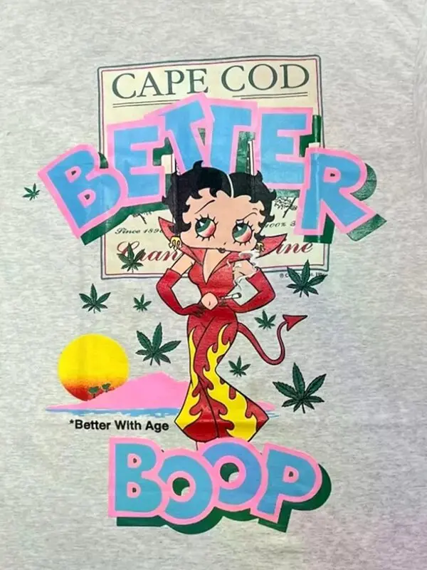 BETTER WITH AGE Better Boop Graphic-print T-shirt