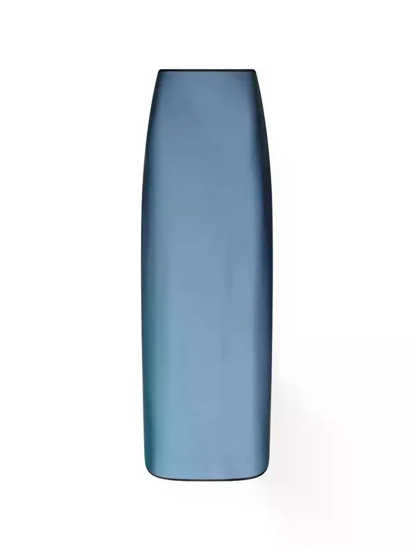 TEMILY Contrast-trim Side-slit Maxi Skirt - Blue