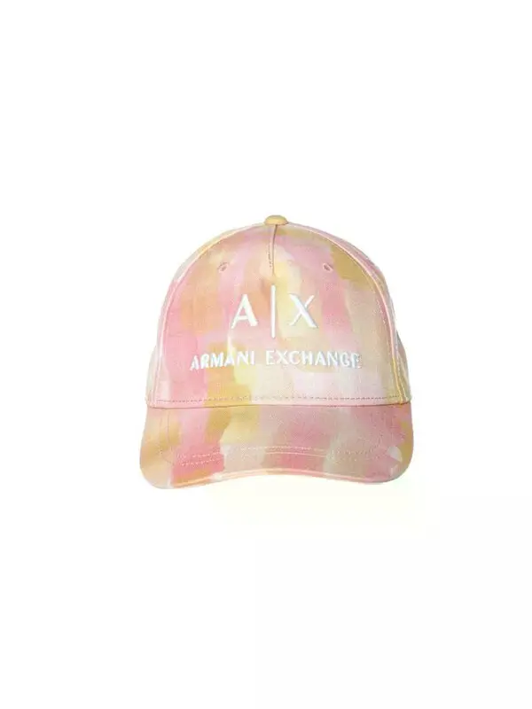 Armani Exchange Tie-dye Baseball Cap - Pink