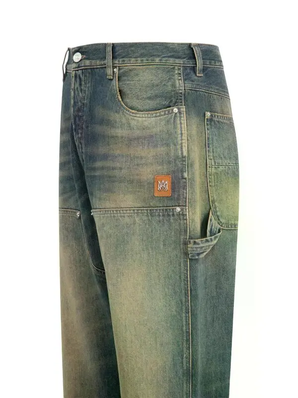 Amiri Faded Panelled Jeans