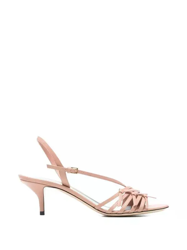 Valentino Garavani Nodine Leather Sandals - Pink