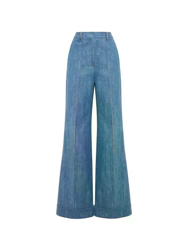 Adam Lippes Deeda Jeans - Blue