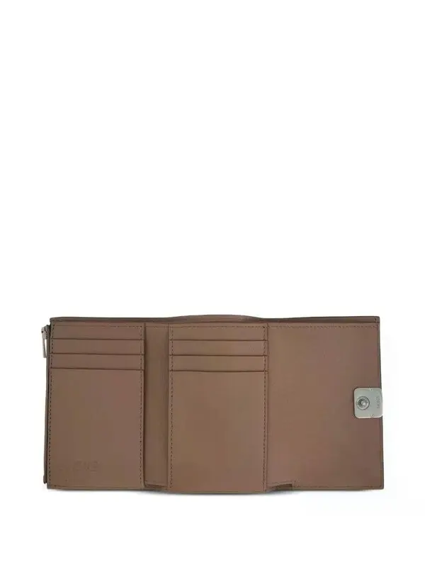 Loewe Anagram Pebble-grain Wallet