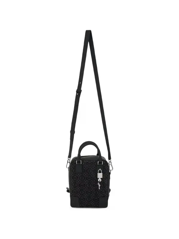 Loewe Amazona Anagram Messenger Bag - Black